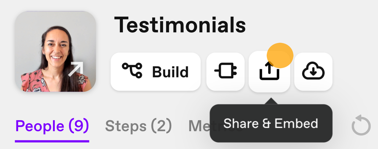 How to pass variables into overlay text | VideoAsk